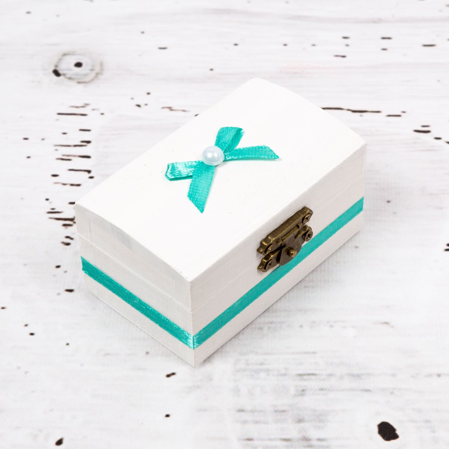 Cutiuta mot botez decor verde menta